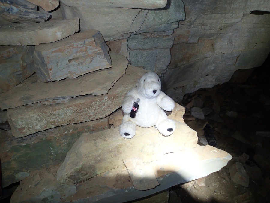 Inside Bear Cave